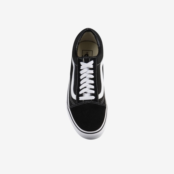 Vans | Shoes | Vans Womens Old Skool Platform Shoes Skate Sneakers Blackwhite Vna3b3uy28 | Poshmark